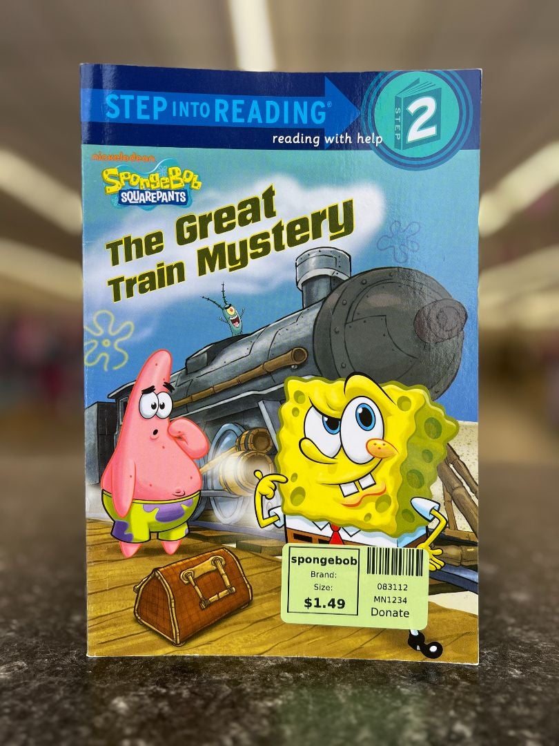 The Great Train Mystery Spongebob Squarepants | Mama G's Consignment LLC